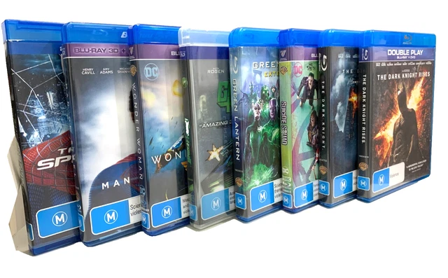 DC UNIVERSE MOVIE Bundle Blu-ray Reseller Bulk Lot 8 Movies LIKE NEW ...
