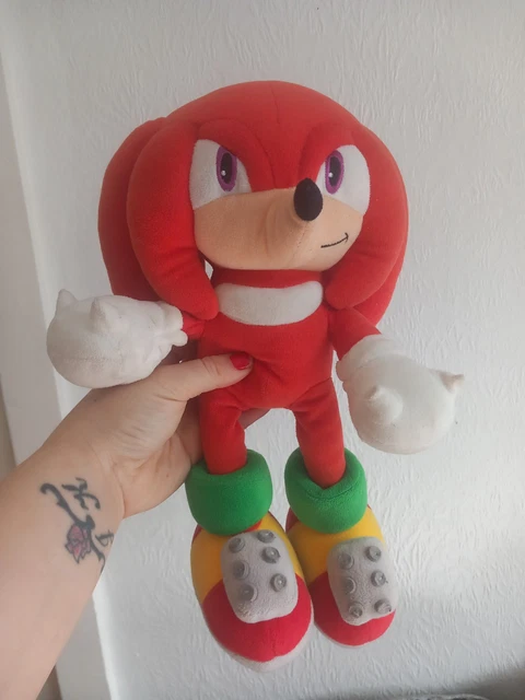 RARE SEGA SONIC X Sonic the hedgehog Knuckles Soft Plush Toy £31.92 ...
