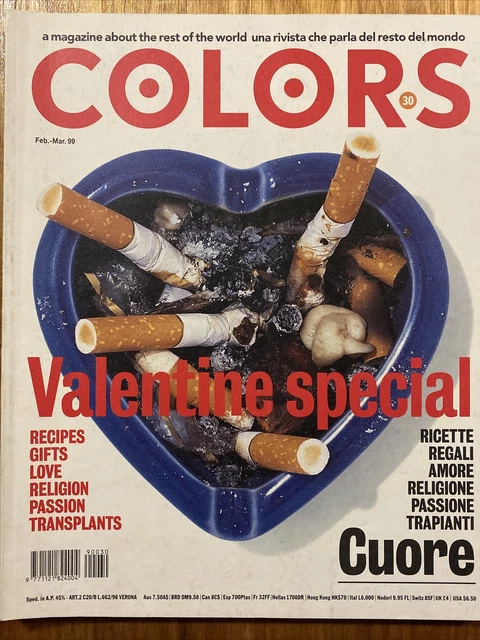 COLORS MAGAZINE #30 - Valentine Special. Benetton $18.00 - PicClick AU