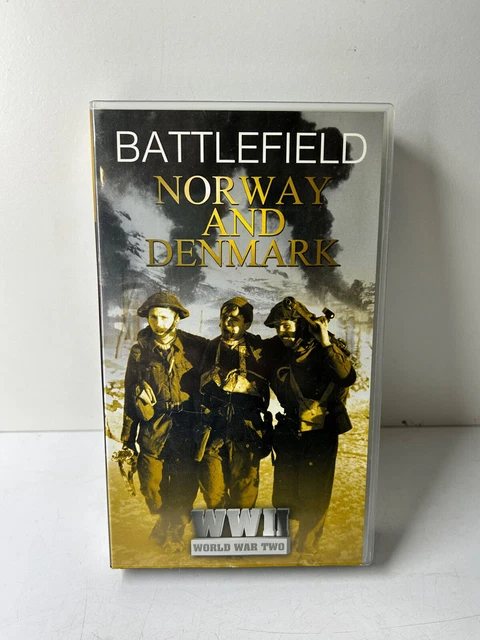 BATTLEFIELD NORWAY AND Denmark WWII VHS Video Cassette Tape £9.99 ...