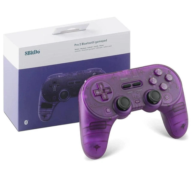 8BITDO PRO 2 Special Edition Bluetooth Controller: For Switch, PC, Mac ...