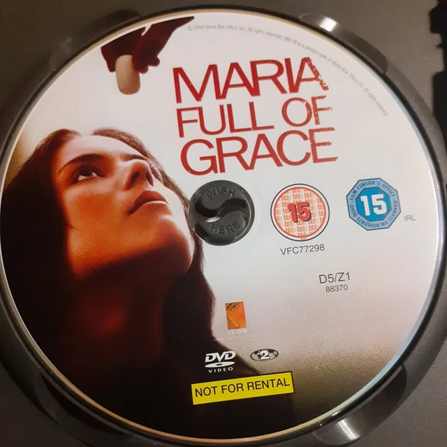 MARIA FULL OF Grace (DVD, 2005) Spanish With English Subs £1.16 ...