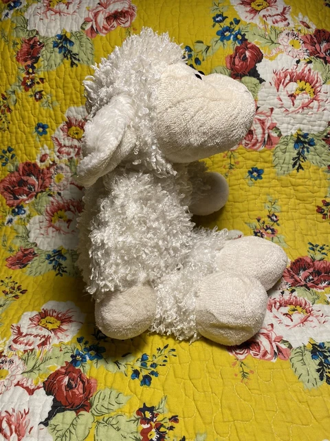 CHAD VALLEY DESIGN A Bear Fluffy Lamb Soft Toy 15” Sheep White & Cream ...