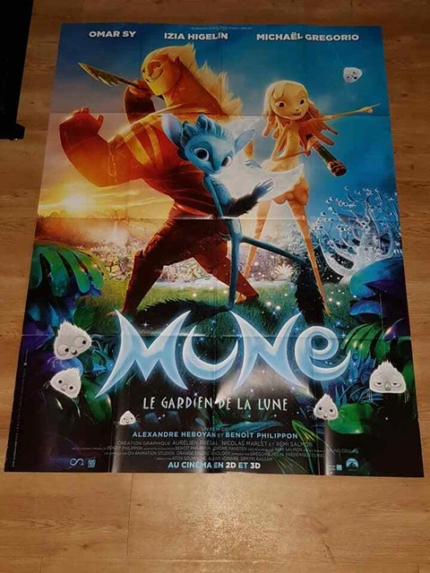 AFFICHE DE CINÉMA d'époque du film: MUNE LE GARDIEN DE LA LUNE (120x160cm) 2015 EUR 10,00 ...