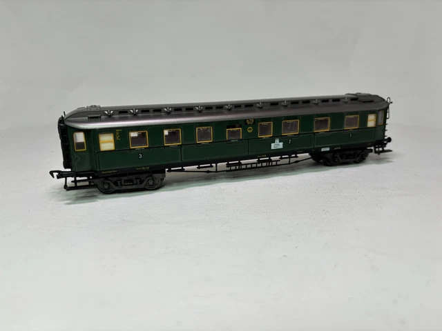 FLEISCHMANN 5082 DRG Express Passenger Coach 1st/2nd/3rd Class HO Scale ...