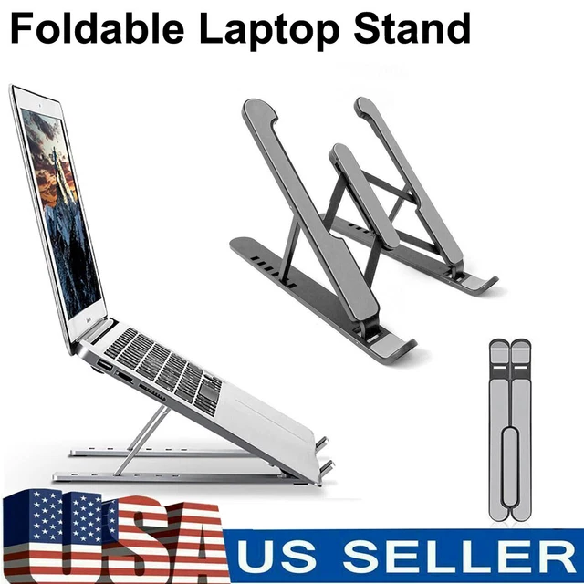 LAPTOP STAND ERGONOMIC Portable Laptop Riser Adjustable Height Laptop ...