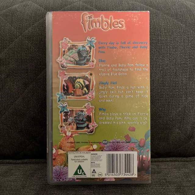 VHS FIMBLES LETS Find The Fimbles BBC PAL Video Tape 2003 Rare NEW ...