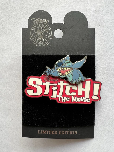 DISNEY DLR - Stitch (Movie DVD Release) Pin NEW ON CARD NOC LE 2000 $48 ...
