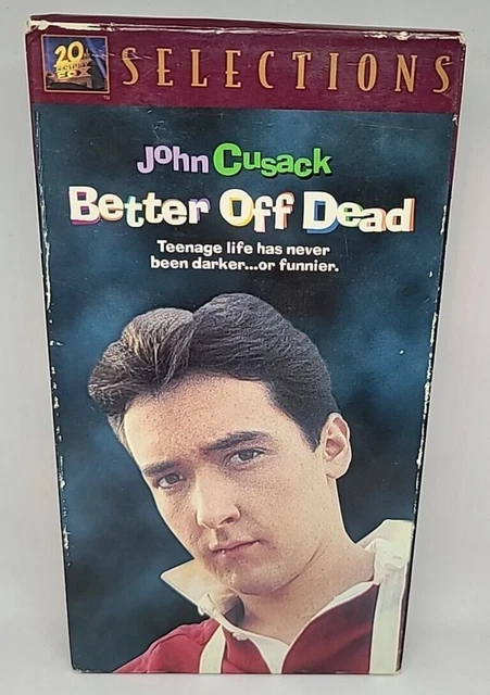BETTER OFF DEAD VHS 1997 John Cusack David Ogden Stiers Kim Darby Video ...