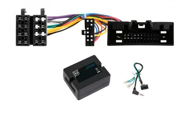 ADAPTATEUR AUTORADIO VOLANT Adaptateur Prise Câble Ford Transit Custom ...