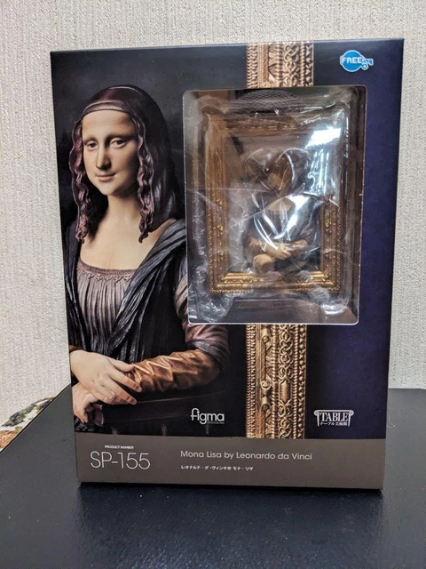 FIGMA FIGURINE MONA Lisa de Léonard de Vinci table musée libération EUR ...