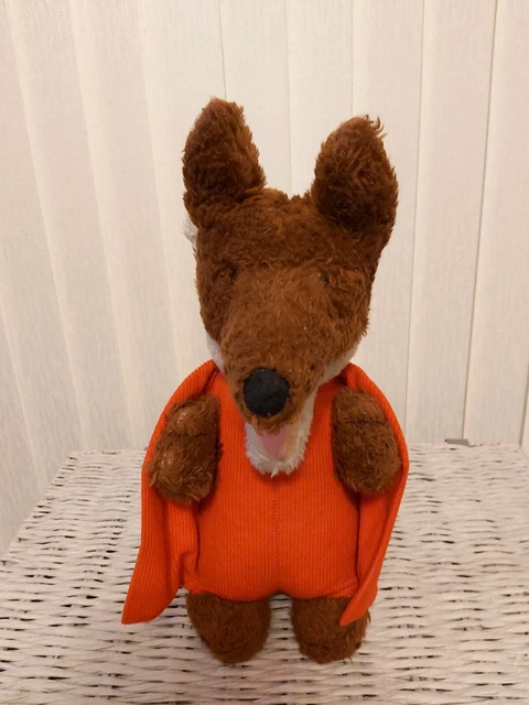 VINTAGE 1970'S BASIL BRUSH Teddy Soft Toy By Wendy Boston Playsafe Toys ...