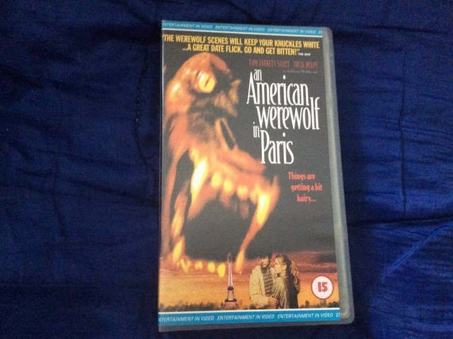 AN AMERICAN WEREWOLF In Paris (VHS/SH, 1998) £4.00 - PicClick UK