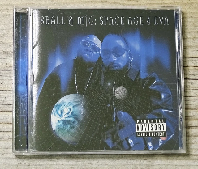 SPACE AGE 4 Eva by 8Ball and MJG Hip Hop Rap CD Jcor & 8 Ways Ent. 2000 ...