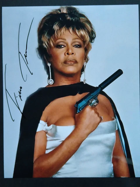 PHOTO SIGNÉE TINA Turner - Autographe James Bond 007 GoldenEye avec COA EUR 175,00 - PicClick FR
