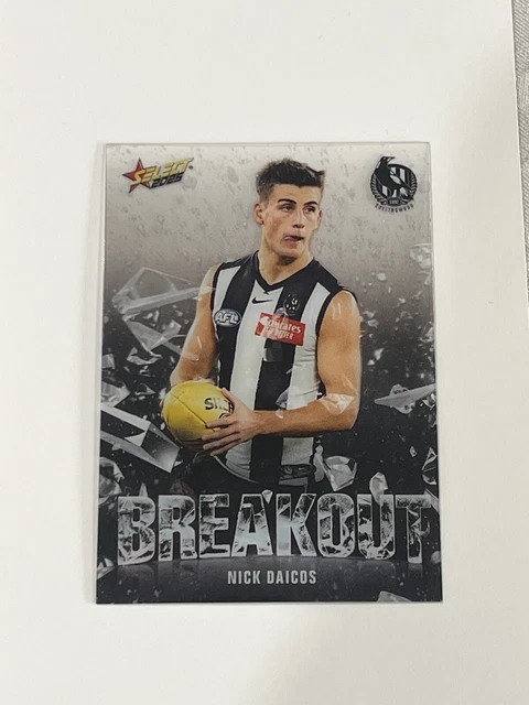 NICK DAICOS 2025 Select AFL Footy Stars Breakout B16 Card Collingwood Magpies $7.00 - PicClick AU