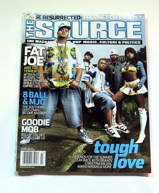 THE SOURCE MAGAZINE Issue #178 July 2004 Fat Joe Terror Squad cover $11 ...