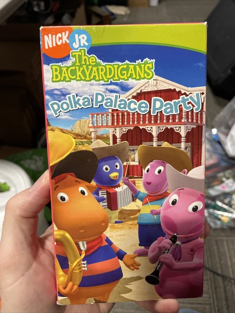 NICK JR THE Backyardigans Polka Palace Party VHS Video Tape Nickelodeon ...