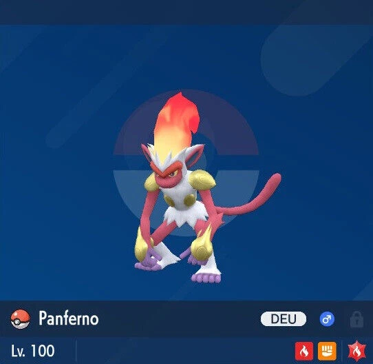 SHINY PANFERNO MAX DV/EV/AP 6*31 Pokémon Karmesin violet DLC Mew ...