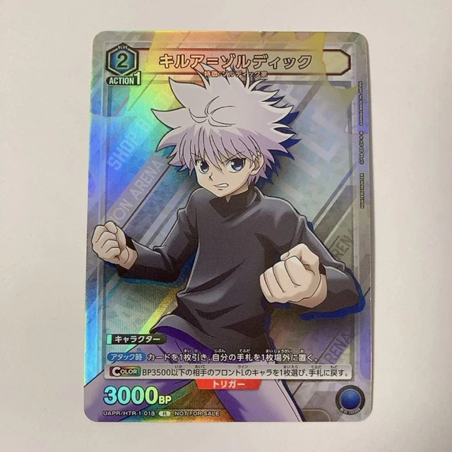 HUNTER×HUNTER UNION ARENA Japanese trading card Killua Zoldyck R $84.85 ...