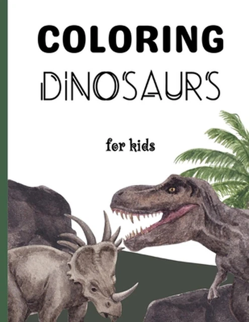 COLORING DINOSAURS: PREHISTORIC coloring pages Suitable for kids by ...