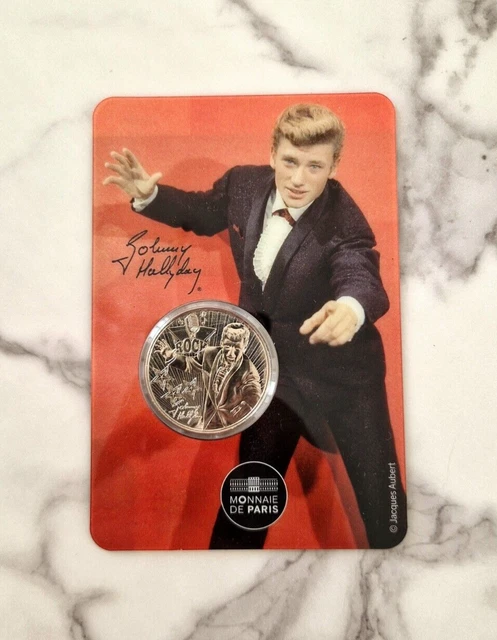 MONNAIE DE PARIS Johnny Hallyday (Smoking) - MÉDAILLE 2020 sous blister ...