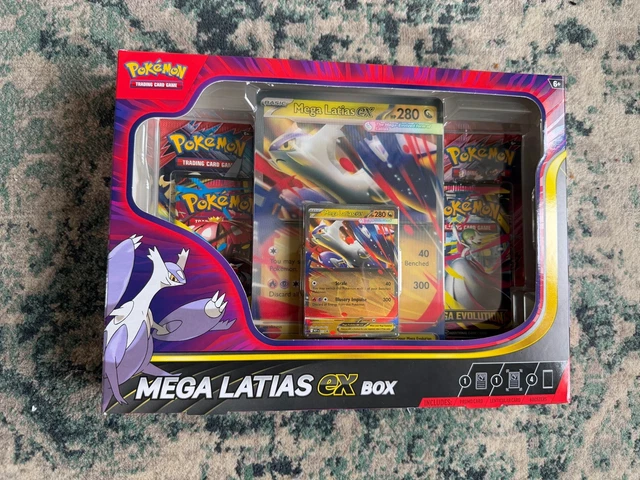 POKEMON TCG MEGA Evolution Mega Latias EX Box Brandneu & Sealed - Sofort lieferbar! EUR 34,14 ...