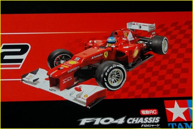 TAMIYA 1/10 RC Car Ferrari F2012 F104 Formula Racing Chassis Kit £478. ...