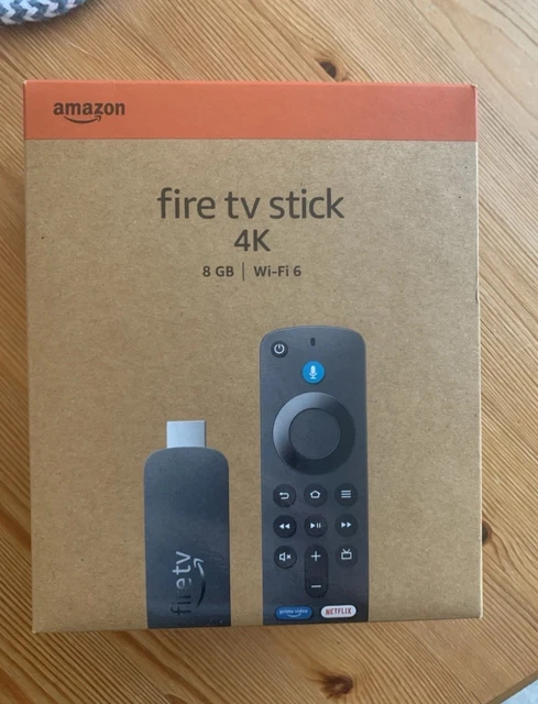 AMAZON FIRE TV Stick 4K Streaming Device with Alexa Voice Remote -8GB ...