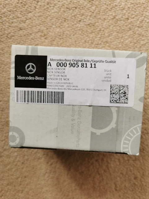 GENUINE MERCEDES-BENZ NOX sensor A0009058111 Continental Brand new £250 ...