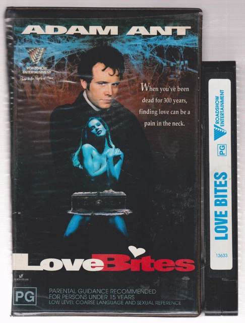 RARE VHS VIDEO Tape LOVE BITES Ex-Rental Clamshell Roadshow Ant $200.00 ... RARE VHS VIDEO Tape LOVE BITES Ex-Rental Clamshell Roadshow Ant $200.00 ...