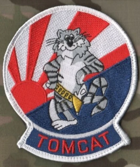 PATCH JASDF TOMCAT FIGHTER F-14 USN VF-154 « Chevaliers noirs » Felix ...
