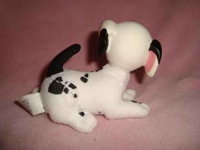 DISNEY 101 DALMATIANS Dipstick Mattel Puppy Pal Mini Plush w/ Plastic ...