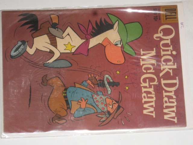2 QUICK DRAW Mcgraw Dell Comics No. 2 & 4 W/ Augie Doggie £10.64 ...