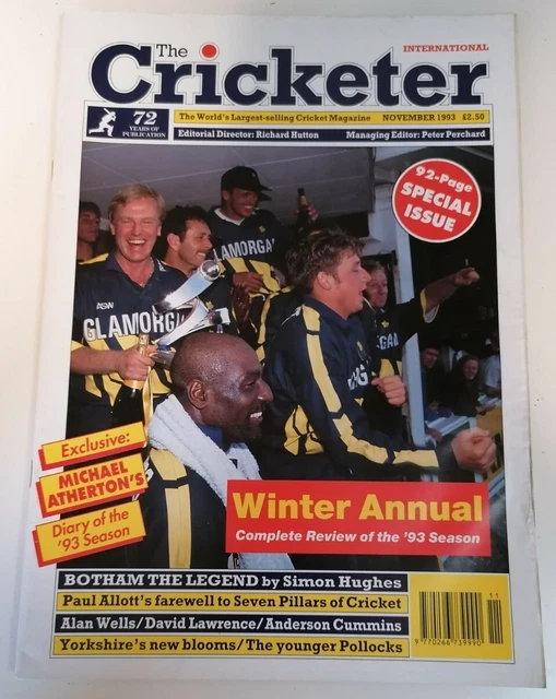 MAGAZINE - VINTAGE Sports The Cricketer International Cricket Magazine ...