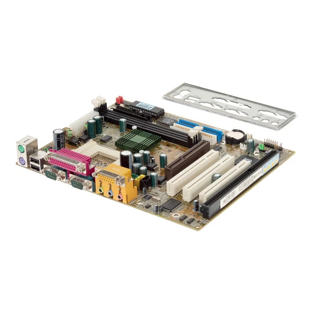 SCHEDA MADRE MICRO-ATX MSI MS-6154 VER:2 SOCKET 370 SDRAM AGP PCI ISA ...