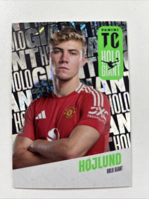 PANINI TOP CLASS 2025 Holo Giant Hojlund #9 Football Card £1.97 ...