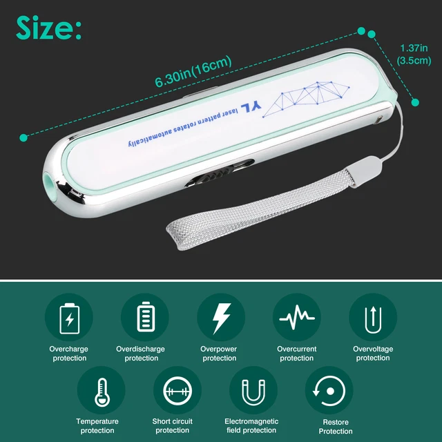 NEW RECHARGEABLE LAZER Green Power Laser Pointer Pen Visible Beam COB ...