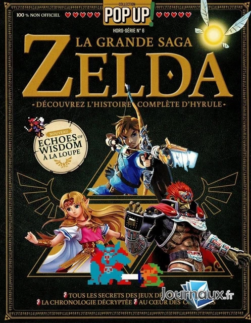 ZELDA LA GRANDE Saga Pop Up Septembre 2025 EUR 22,99 - PicClick FR