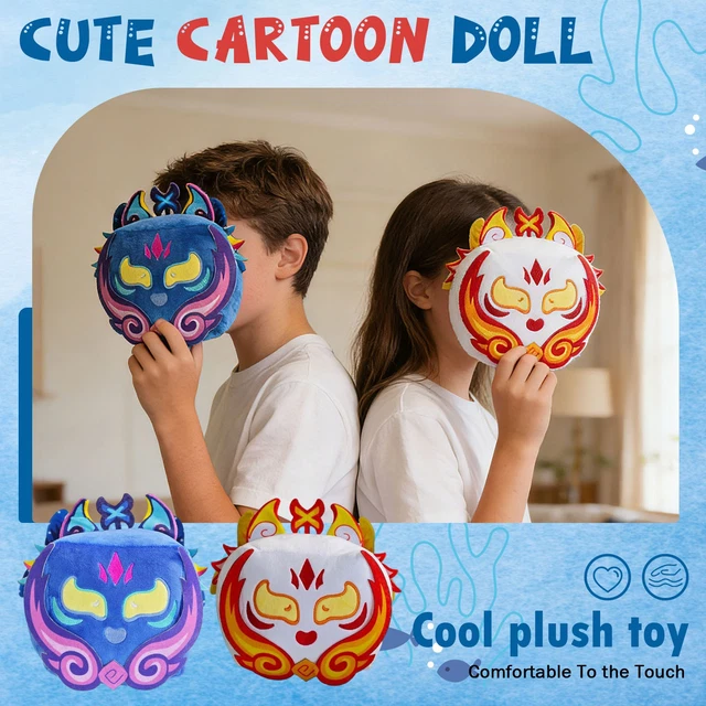 20CM BLOX FRUITS Plush Toy Cute Funny Different Stuffed Doll Soft Kids ...