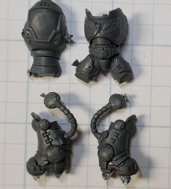 WARHAMMER 40K SPACE Marine Bits Heavy intercessor Gravis Armor Body ...