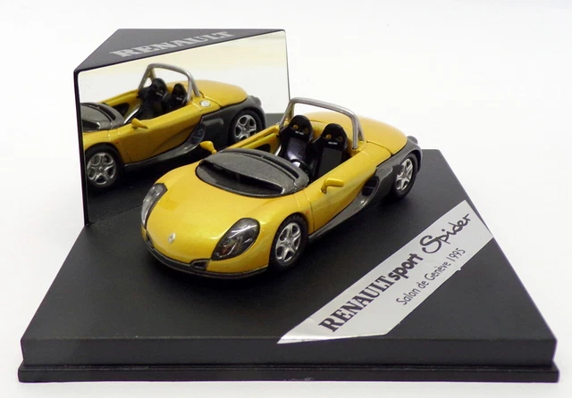 VITESSE 1/43 SCALE Model Car 070A - Renault Sport Spider - Yellow/Grey ...