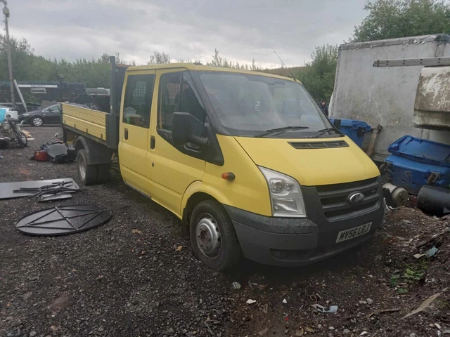 FORD TRANSIT MK7 crew cab tipper m57 bmw 330d project spares or repair ...