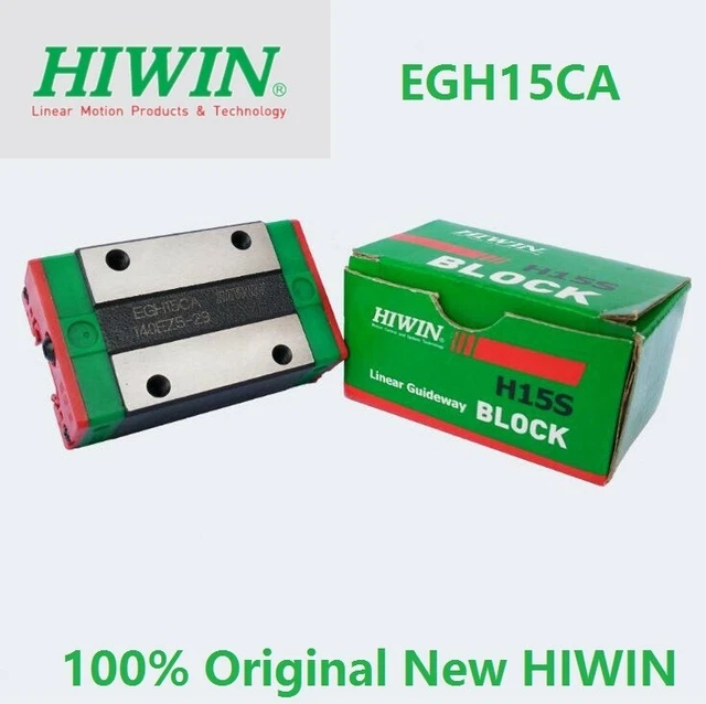 HIWIN EGH15CA LINEAR Carriage Blocks Rail Guide Laser CNC Router Slide ...