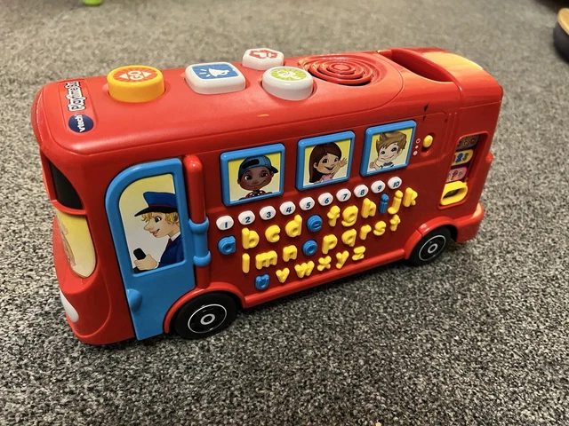 VTECH PLAYTIME BUS with Phonics Entertainment & Educational Toy £5.00 ...