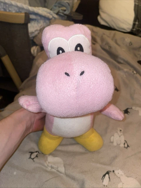 SUPER MARIO PINK Yoshi Plushie Soft Toy Collectable £16.14 - PicClick UK