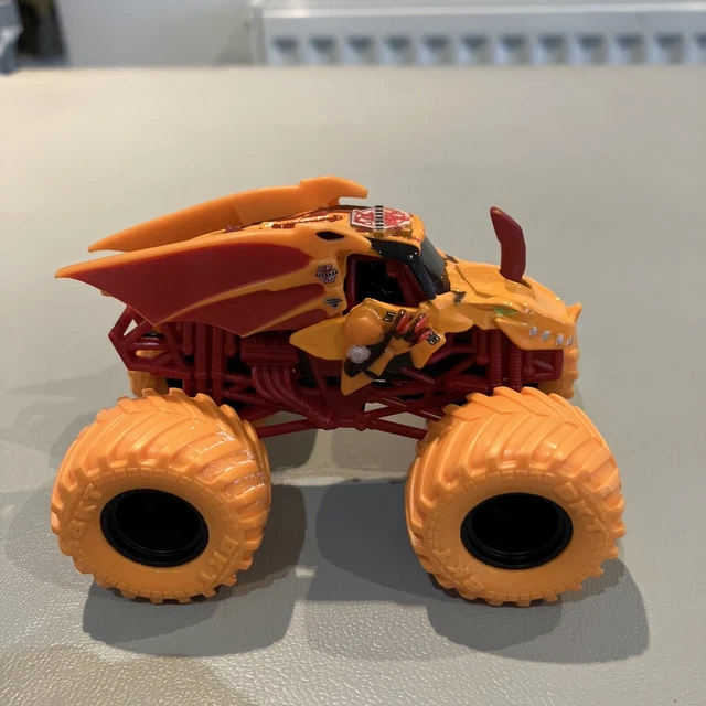 Monster Jam Bakugan Dragonoid Orange Red Dragon Monster Truck 164 Very Rare £1399 Picclick Uk