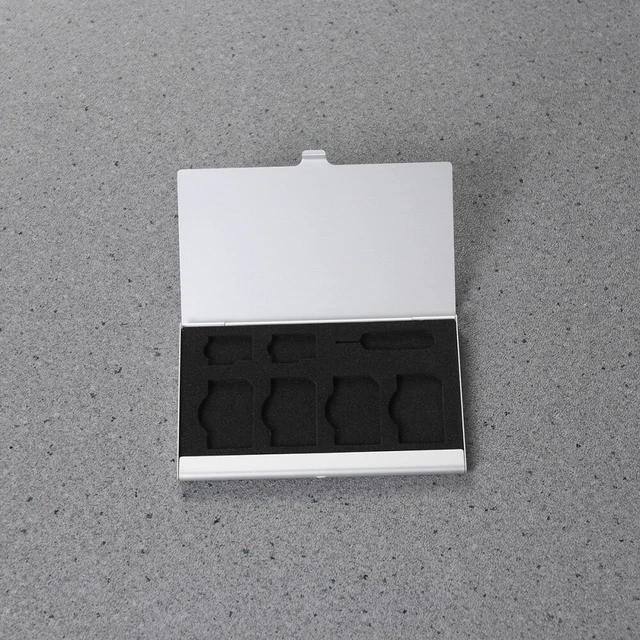 BORSA PER SCHEDE di memoria scomparto schede SIM triplicato EUR 5,85 ... BORSA PER SCHEDE di memoria scomparto schede SIM triplicato EUR 5,85 ...