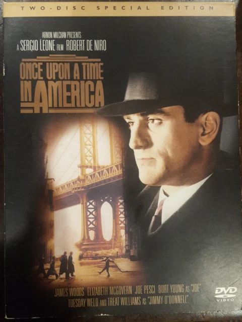 ONCE UPON A Time In America Rare Dvd Sergio Leone Film 2-Disc Special ...