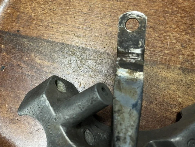 HARLEY DAVIDSON PANHEAD Police Style Jockey Shift arm and frame mount ...